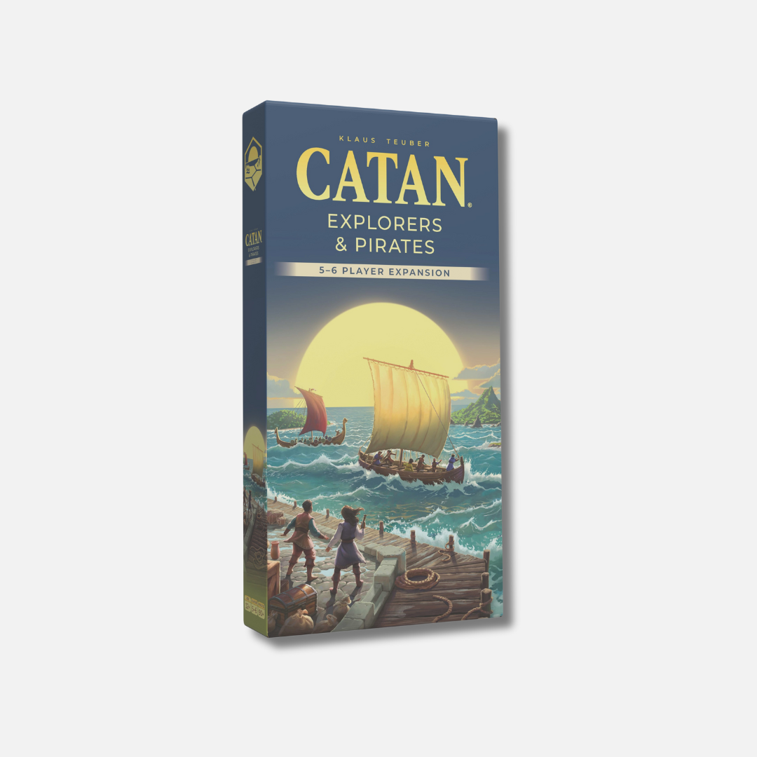 Catan (6th Edition) Explorers and Pirates Expansion 5-6 Player Expansi ...