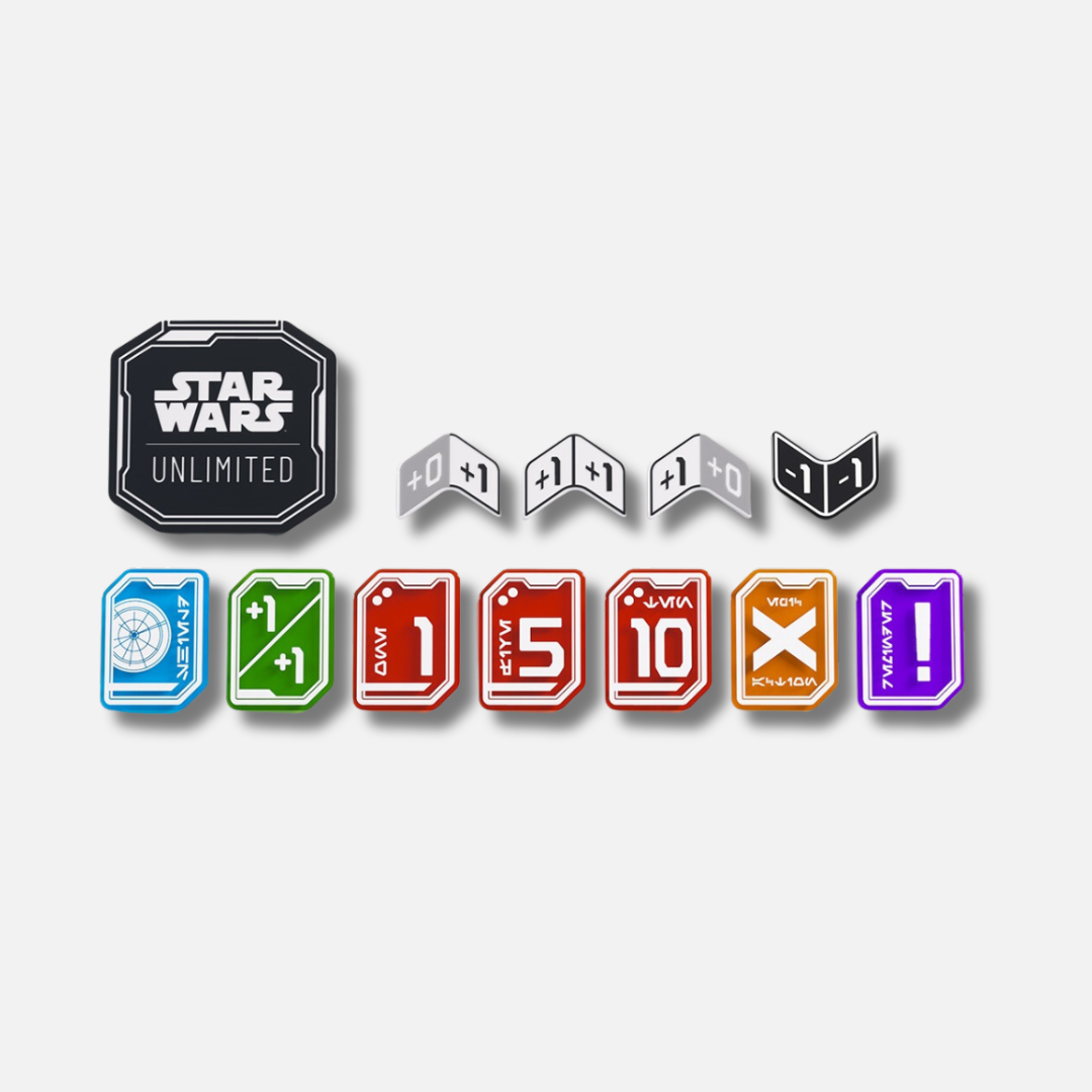 Gamegenic Star Wars Unlimited Acrylic Tokens – The Collectivist