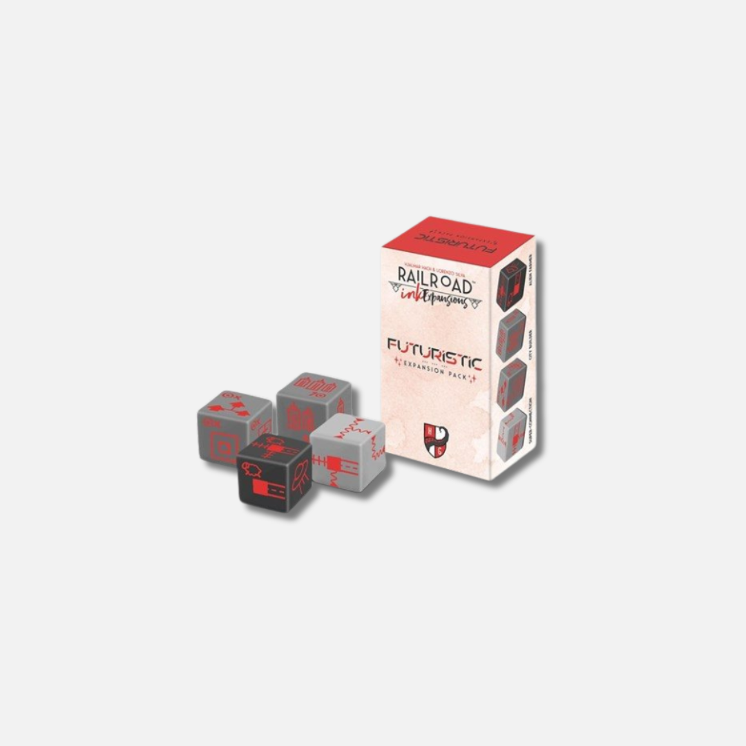 Railroad Ink Dice Expansion: Future Pack – The Collectivist